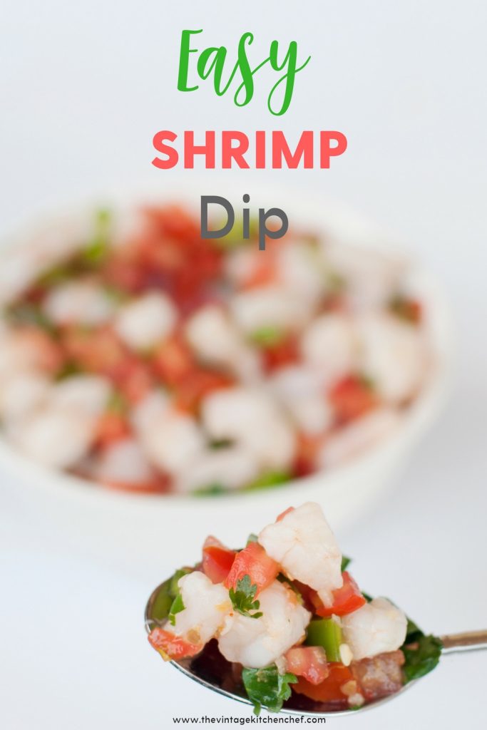Easy Shrimp Dip is bursting with fresh flavors and textures. Whether it ...