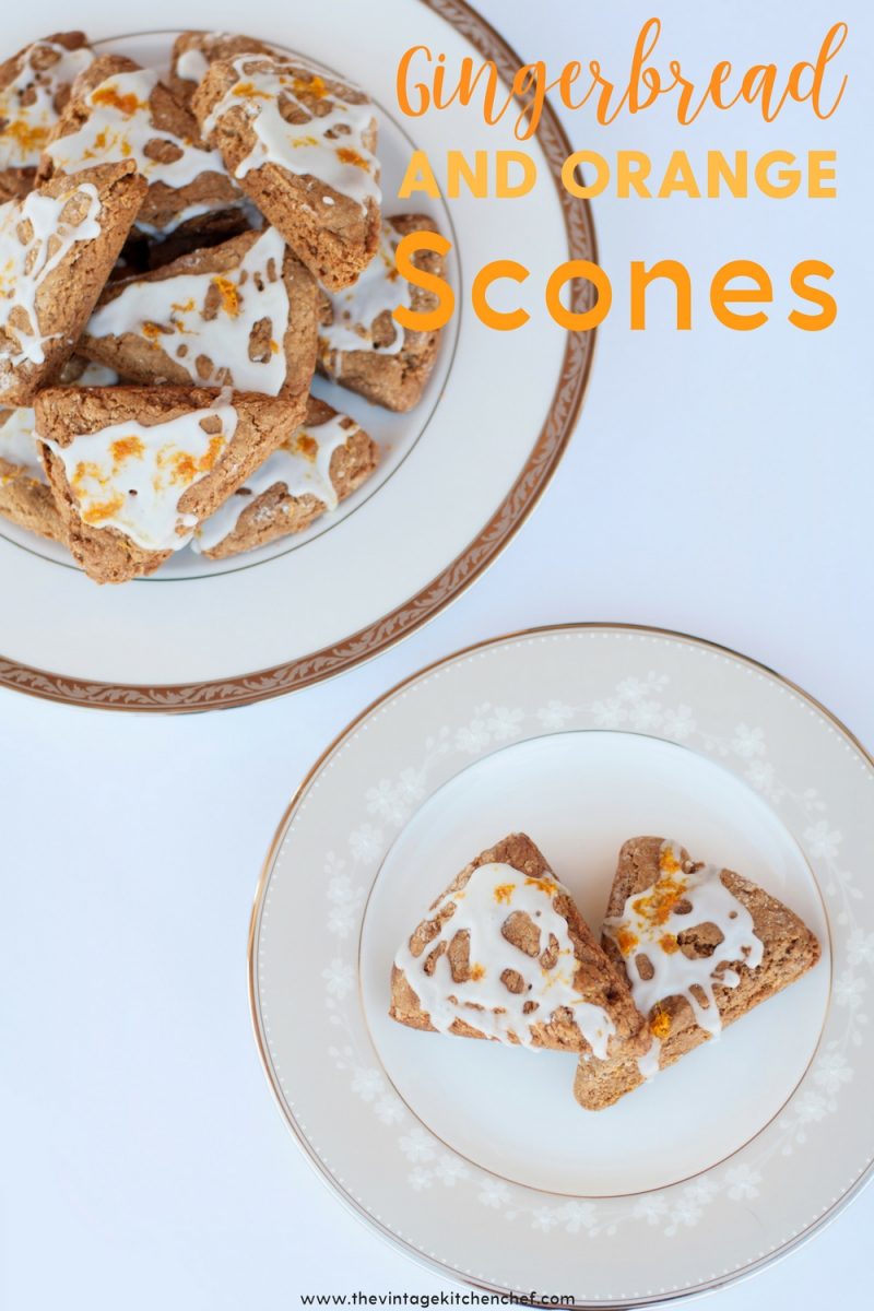 A hint of orange turns an ordinary gingerbread scone into a heavenly ...