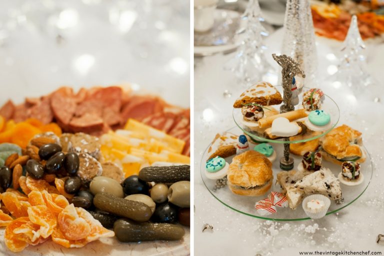 A magical Winter Wonderland Tea Party complete with sparkle, soft ...