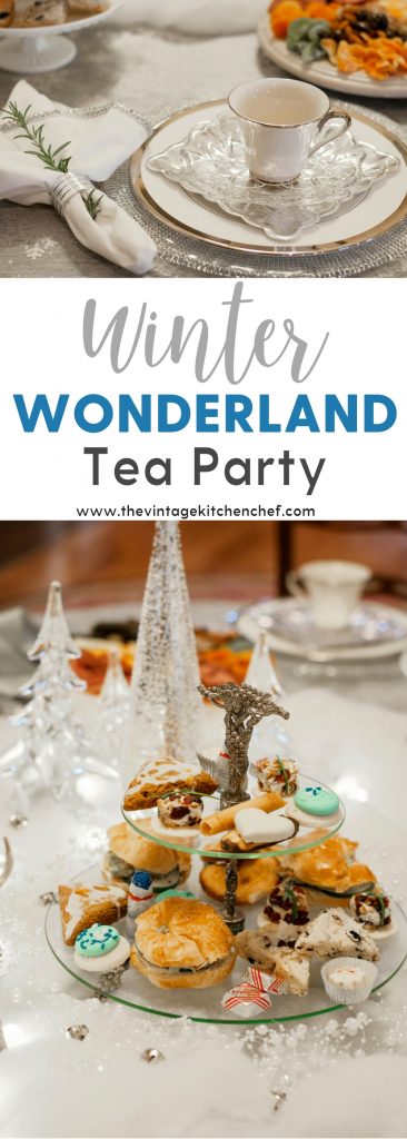 A magical Winter Wonderland Tea Party complete with sparkle, soft ...